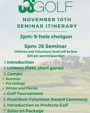 Golf Seminar Information